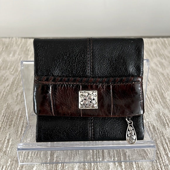 Brighton | Bags | Brighton Euc Trifold Leather Croc Embossed Wallet ...